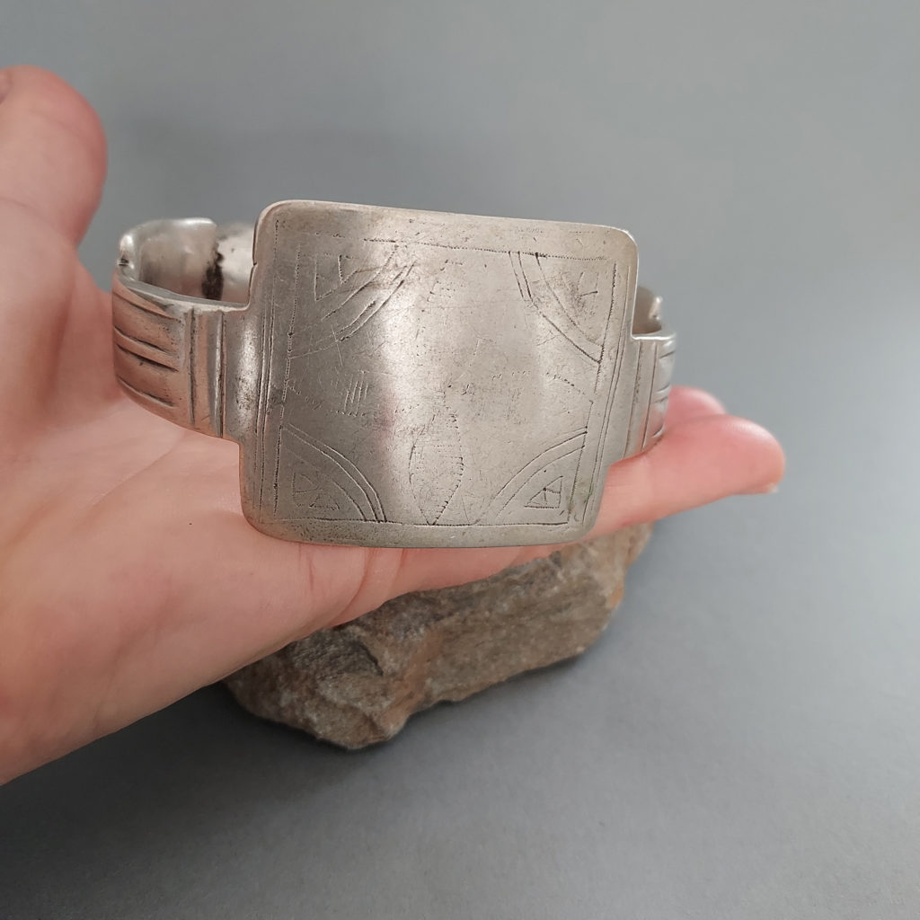 Tuareg Silver Anklet Khalkhal - KAZAART