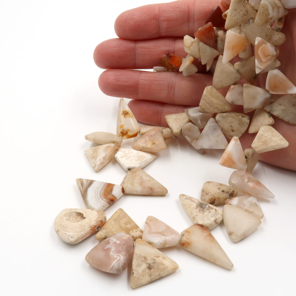 Ancient Tabular Quartz Beads - KAZAART