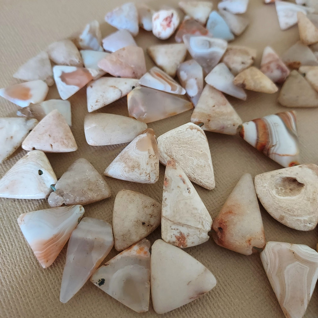 Ancient Tabular Quartz Beads - KAZAART