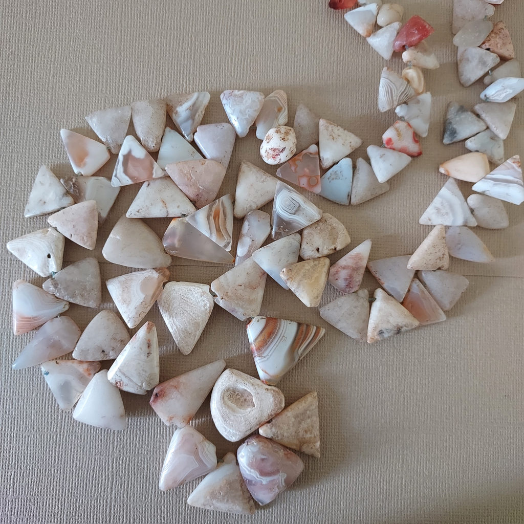 Ancient Tabular Quartz Beads - KAZAART