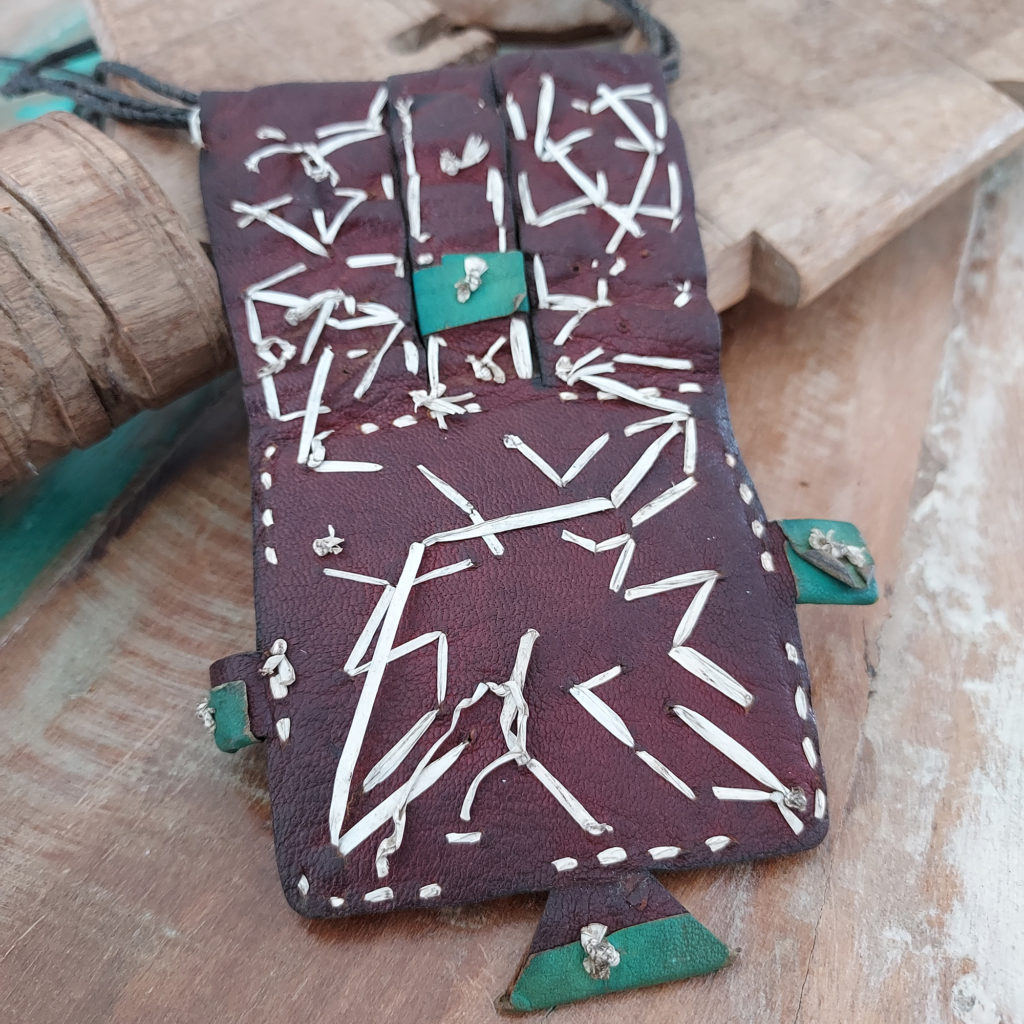 Wodaabe Mirror Amulet Necklace - KAZAART