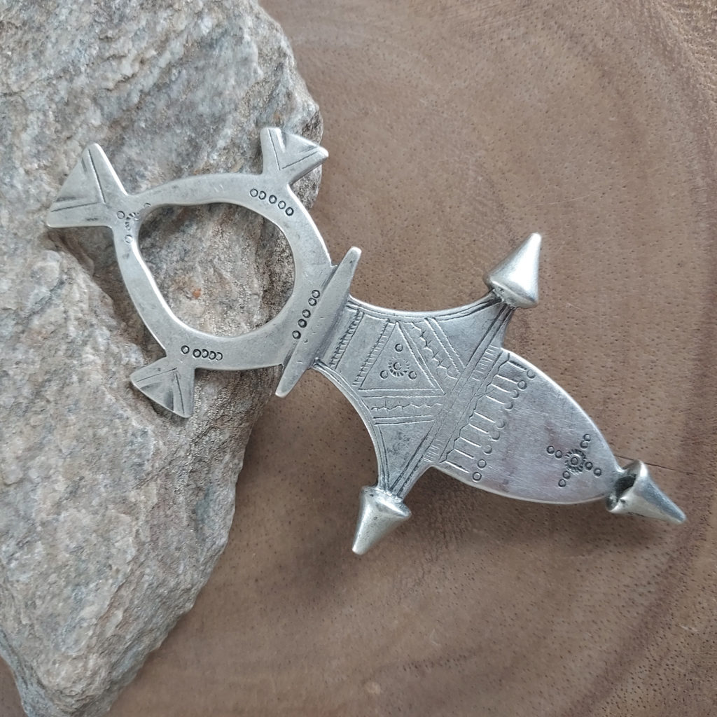 Tuareg Silver Iferouane Cross - KAZAART