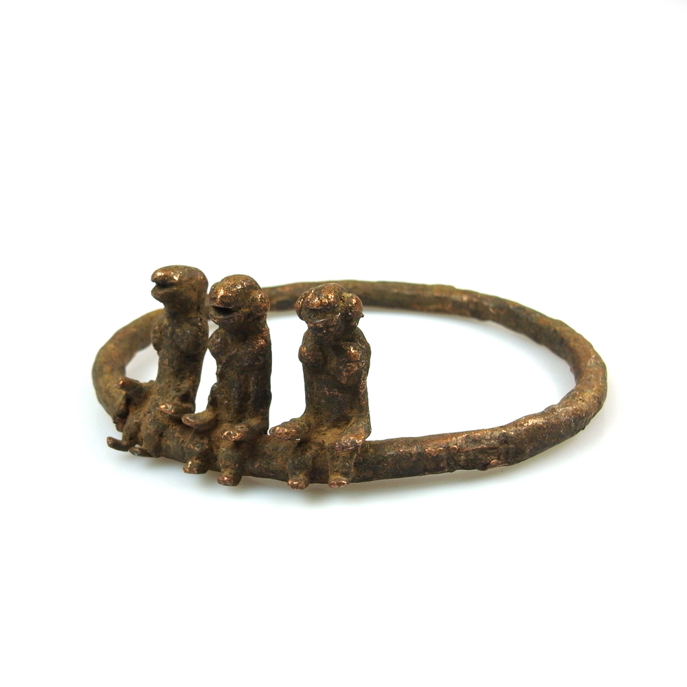 Lobi Copper Alloy Divination Object, Burkina Faso - KAZAART